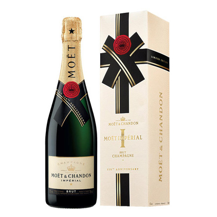 Шампанское Moet & Chandon Brut Imperial цена 0,75 л новогодняя 2019 ...