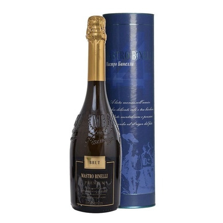 Игристое вино Mastro Binelli Brut цена 1,5 л в тубе 1681 руб., купить ...