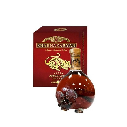 Коньяк Шахназарян 5 лет Крыса цена 0,5 л 1560 руб., купить Шахназарян 5 ...