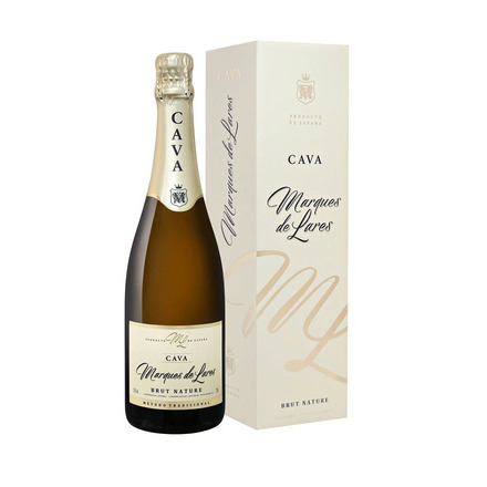 Игристое вино Marques De Lares Brut Cava Lopez Morenas цена 0,75 л в ...