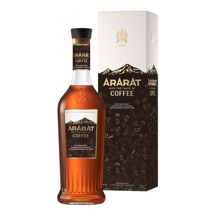 Коньяк Арарат Кофе цена 0,5 л в коробке 2079 руб., купить Арарат Кофе в ...