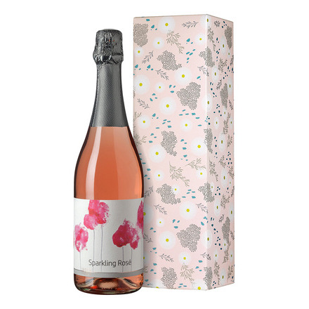 Игристое вино Markus Huber Sparkling Rose цена 0,75 л в коробке 1960 ...