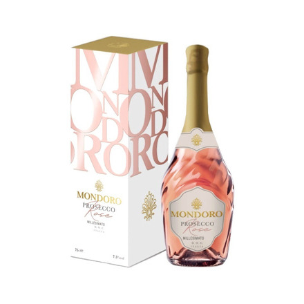 Просекко Mondoro Prosecco Rose цена 0,75 л в коробке 4390 руб., купить ...