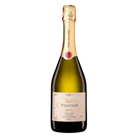 Игристое вино Palavani Prestige Semi Sweet цена 0,75 л 845 руб., купить ...