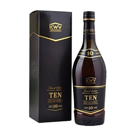 Бренди KWV 10 Years Old цена 0,75 л в коробке 2221 руб., купить КВВ 10 ...
