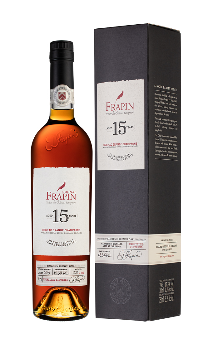 Коньяк Frapin 15 Year Old Cask Strength цена 0,7 л в коробке 20352 руб ...