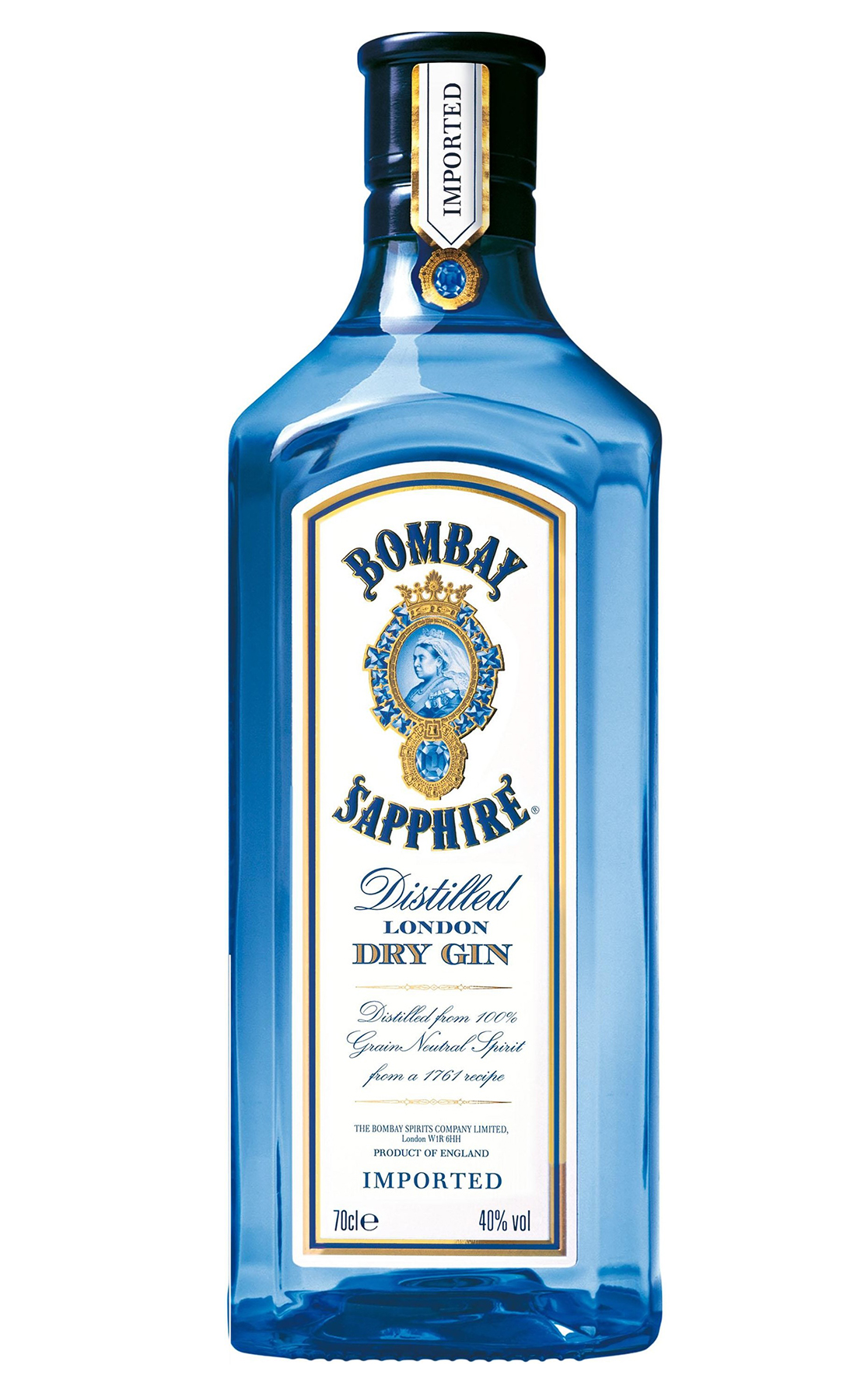 Джин Bombay Sapphire цена 0,7 л 4477 руб., купить Бомбей Сапфир в ...